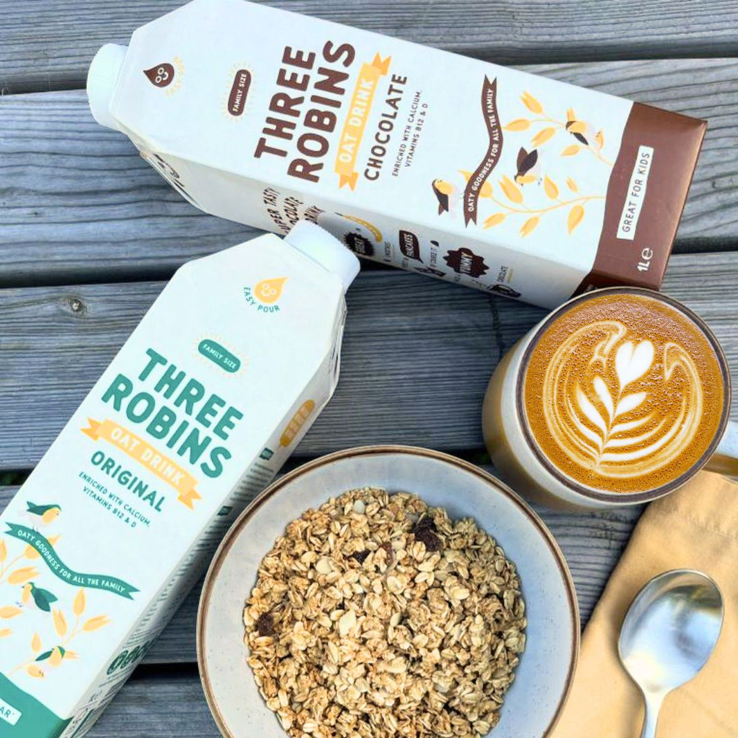 Three Robins - Fortified Oat Drinks for Families