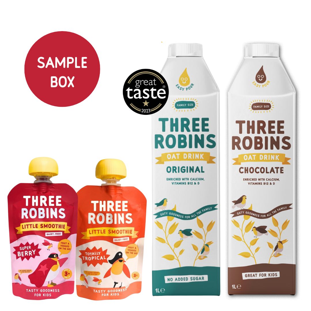 Three Robins - Fortified Oat Drinks for Families